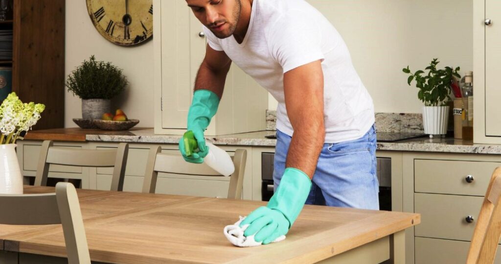 Ich habe mit meiner Frau die Aufgaben für den Tag getauscht. Jetzt ...